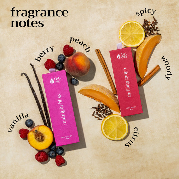 Date Night Duo - Lemon & Fruity Fragrance Oil Combo | Fab Oils