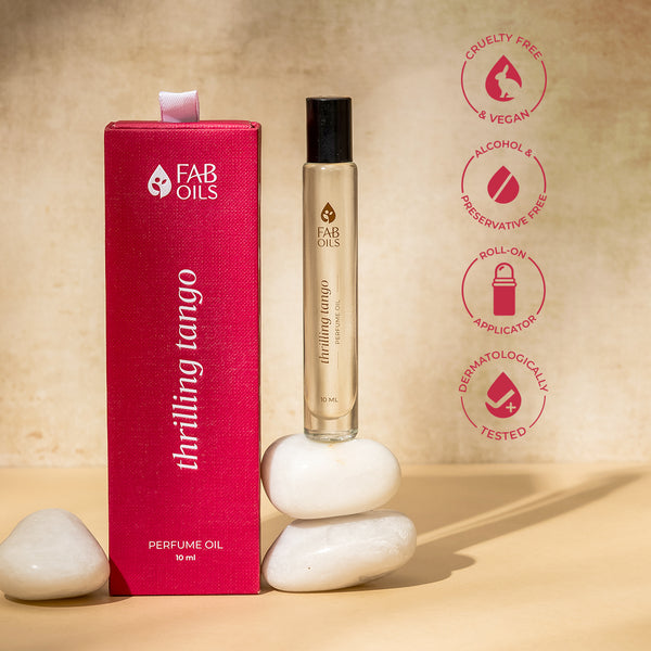 Thrilling Tango Perfume Oil - Lemon Fragrance Spicy Perfume | Fab Oils